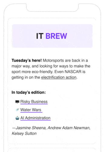 Latest Issue | IT Brew